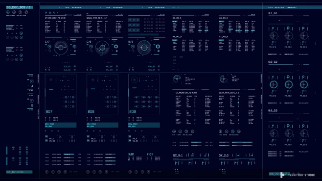AVENGERS: Age of Ultron - UI Screen Graphics : Marvel Credits Director ...