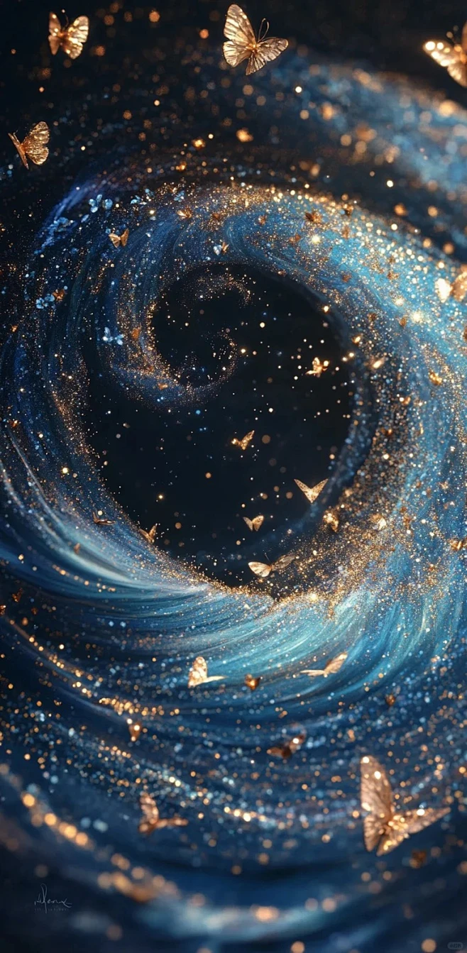 光影流沙系列：星涡蝶舞，梦幻漩流_1_北辰HAOYUN_来自小红书网页版-花瓣网