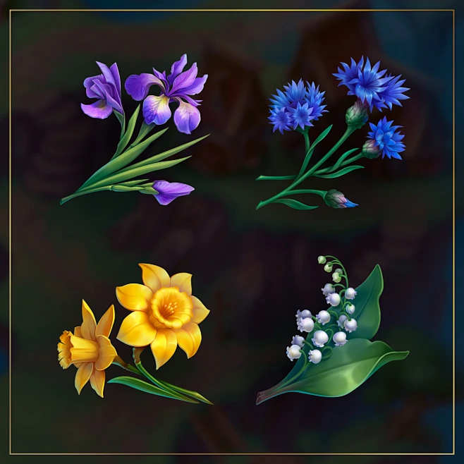 Flower icon pack-花瓣网