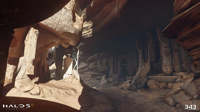 Halo 5: Guardians Attack on Sanctum and Temple, Liz Kirby : I had the ...