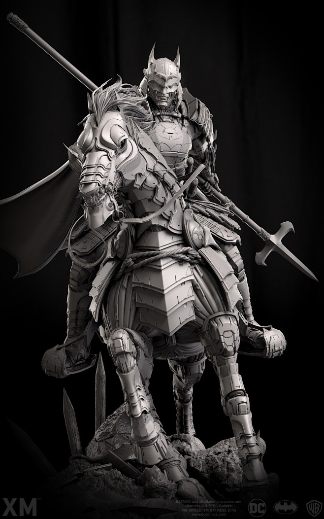 Shogun Batman Sculpt - XM Studios, KEOS MASONS - Marco Plouffe : Shogun ...