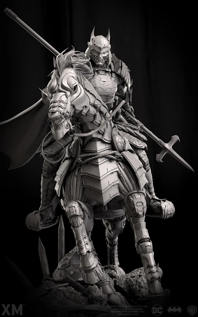 Shogun Batman Sculpt - XM Studios, KEOS MASONS - Marco Plouffe : Shogun ...