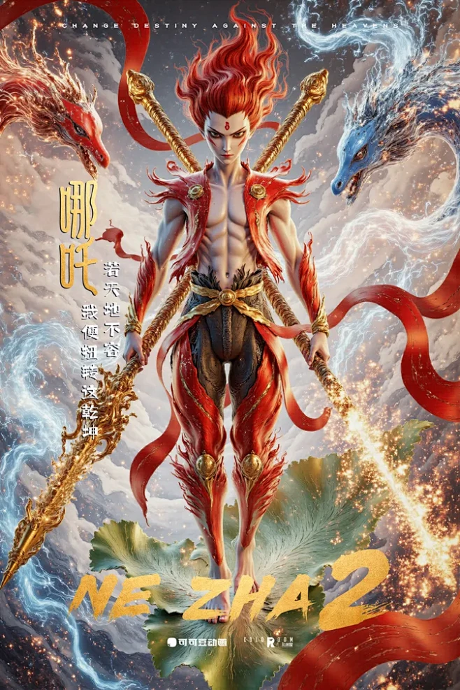 成年哪吒_大哪吒魔童超燃_F.1-LoRA-沙师兄-LiblibAI-花瓣网