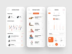 Fitline - Fitness & Workout App UI Kit - Figma Resources : Fitline is a ...