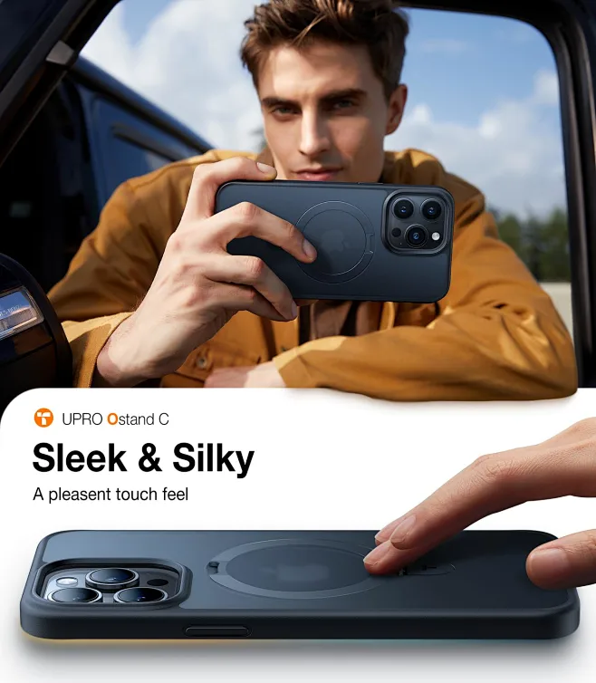 Amazon.com: TORRAS Magnetic Shockproof for iPhone 15 Pro Case with ...