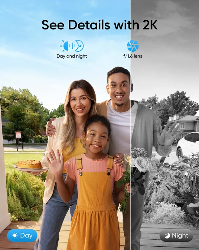 Amazon.com: eufy Security Video Smart Lock E330, 3-in-1 Camera+Doorbell ...