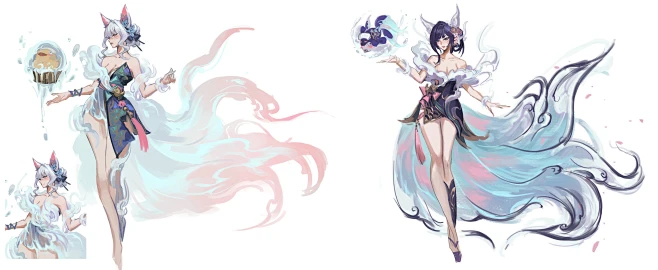 Spirit blossom Spring Ahri concept -花瓣网