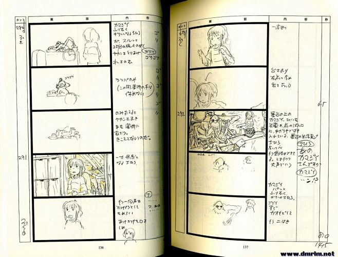 【完整】千与千寻分镜脚本_看图_动画吧_百度贴吧