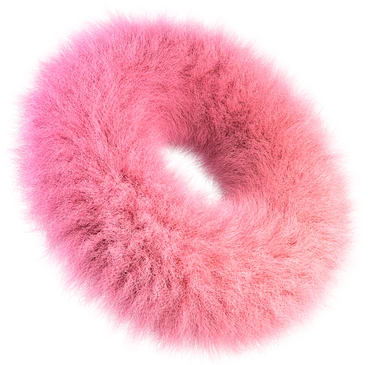 3d-glassy-fuzzy-donut-shape-花瓣网