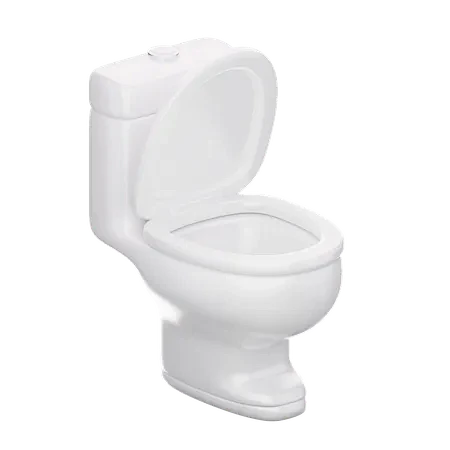 Toilet 3D Icon