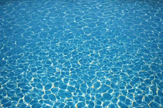 泳池反射水波纹图片摄影图-花瓣网