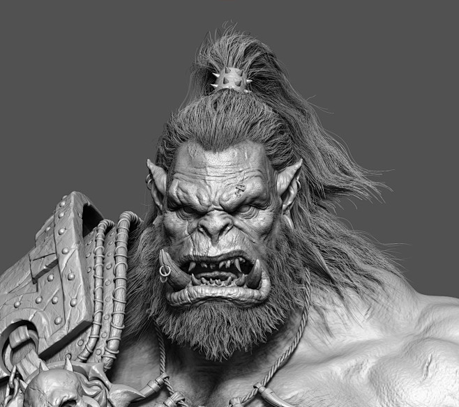Orc, smile _z : I like Warcraft very much, so I designed my favorite ...