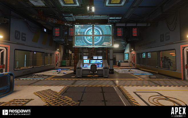 Apex Legends - Olympus (Battery Building Interiors), Kristen C. (Wong ...