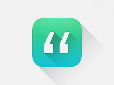 Quotes. App Icon-花瓣网
