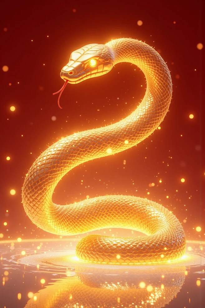 2025新春蛇年_粒子渲染-LoRA-阿屿同学-LiblibAI (17)-花瓣网