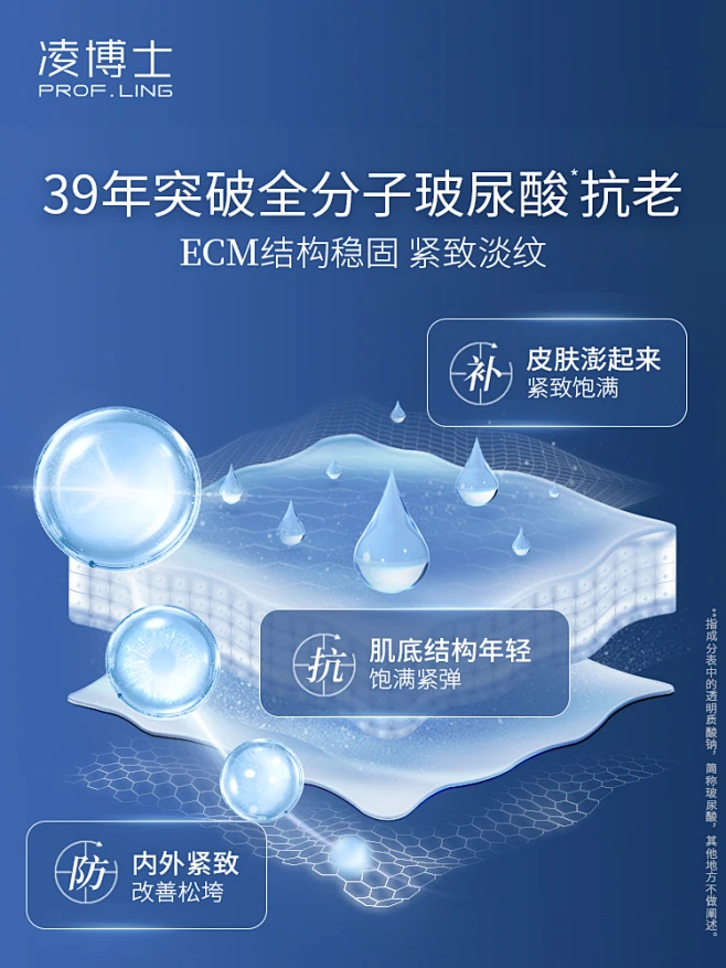 凌博士青春胶原精华霜淡纹紧致嘭弹玻尿酸补水保湿乳液面霜50g-tmall.com天猫-花瓣网