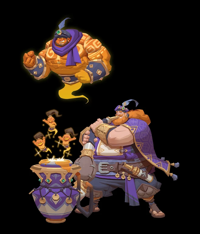 Arabic character design-阿拉伯角色设计-花瓣网