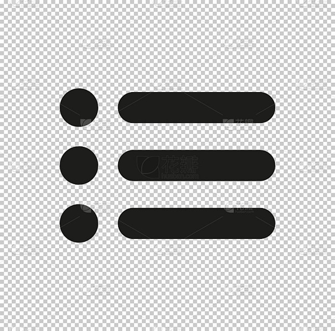 展开菜单按钮-黑色矢量图标