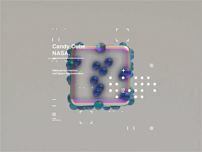 NASA l Space Age | Candy Cube | Motion.-花瓣网
