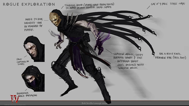 Rogue Class Exploration-花瓣网