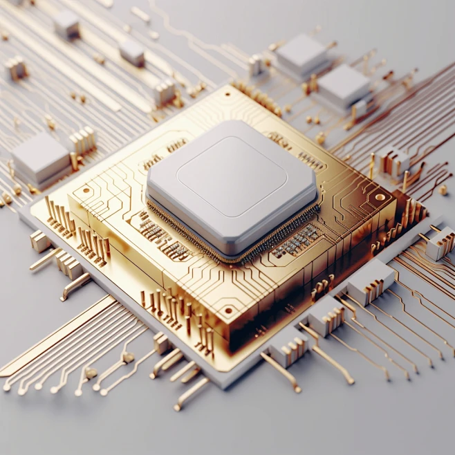 acbrra9z_An_electronic_chip_white_and_gold-花瓣网