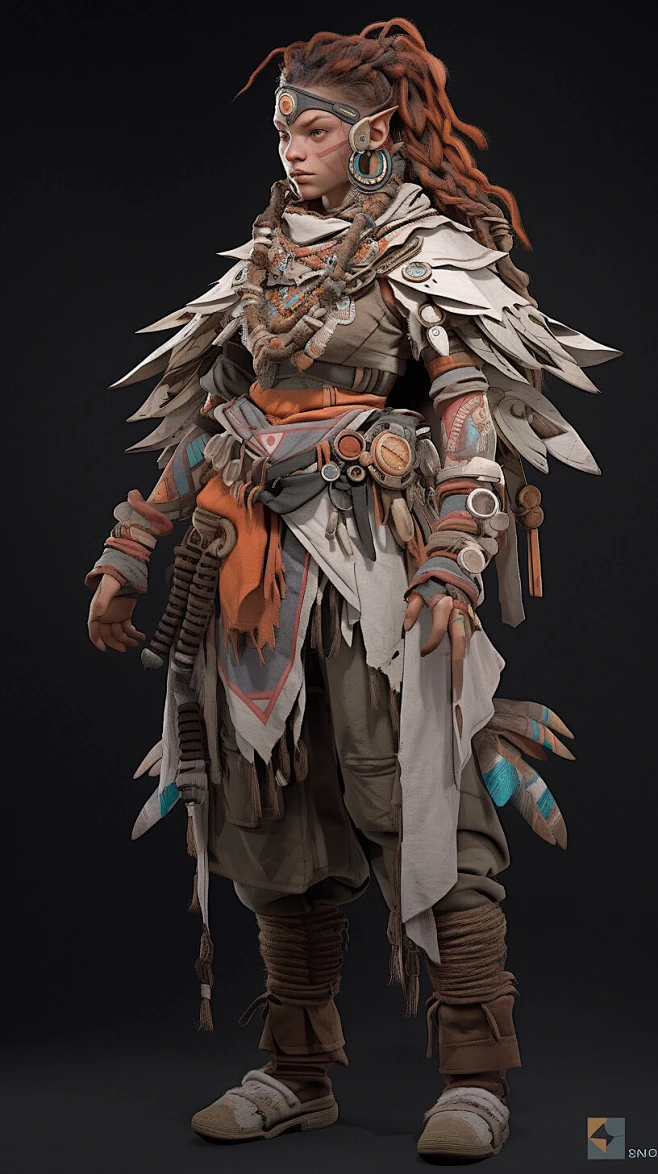 Horizon Zero Dawn - Fan Art Part 1-花瓣网