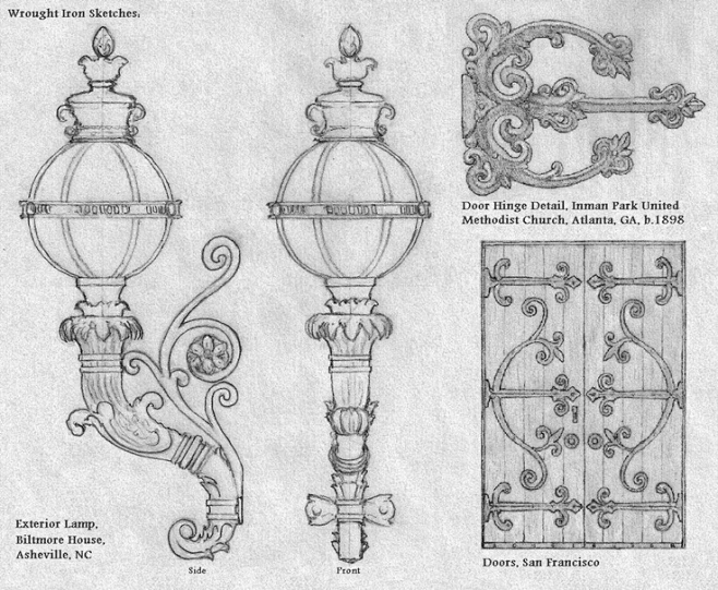 Wrought Iron Sketches by ~Built4ever on deviantART-花瓣网
