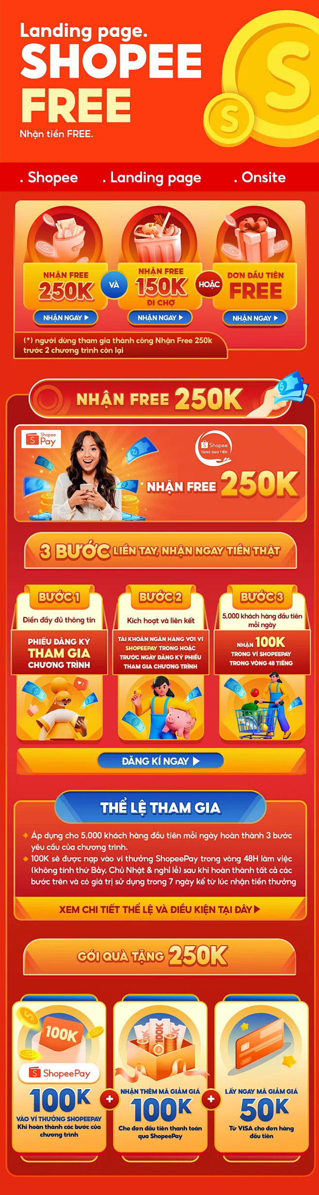 SHOPEE FREE - LANDING PAGE - NHẬN TIỀN FREE-花瓣网