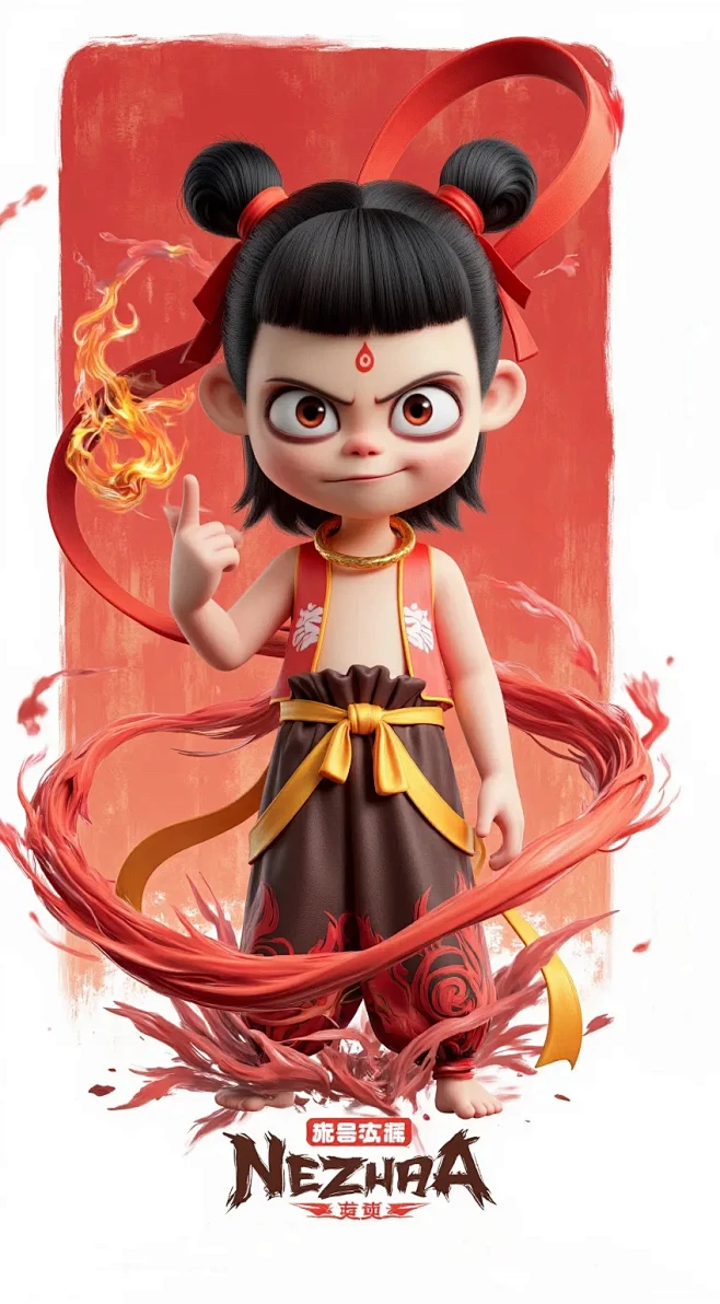 用Ai做《哪吒2》的海报 - 小红书-花瓣网