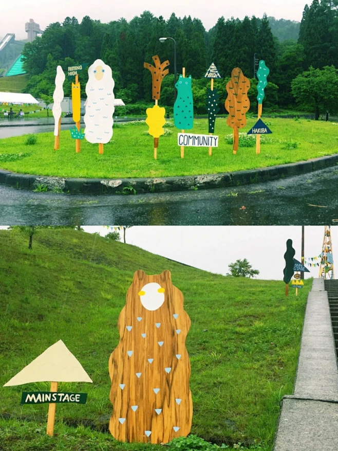 自然美育户外艺术装置I让公众看得到的艺术