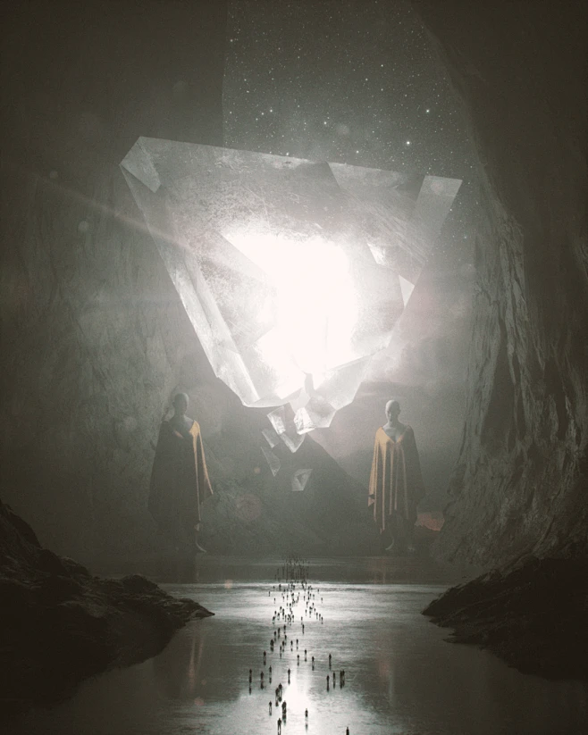 Stuart Lippincott | 未来主义，神域_光影 : Stuart Lippincott，一位来自美国的数字艺术家、概念设计师。他 ...