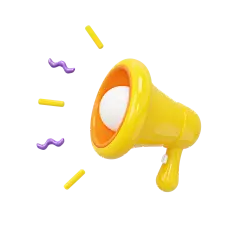 喇叭 语音megaphone yellow-花瓣网