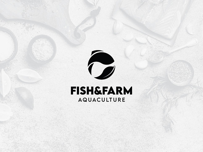 fish farm agriculture aquaculture fishing fisheries Nature logo ...