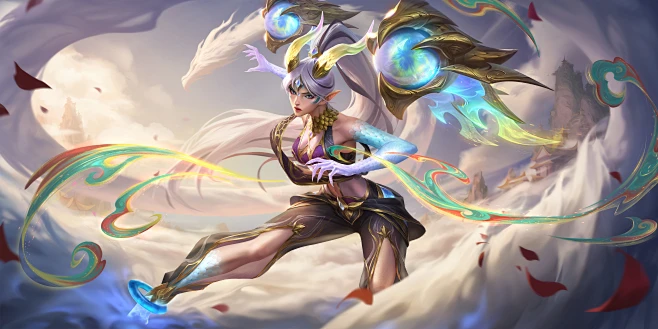 Heavenscale Chroma Promotional Illustration-花瓣网