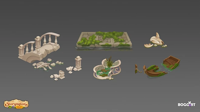 2D OBJECTS-花瓣网