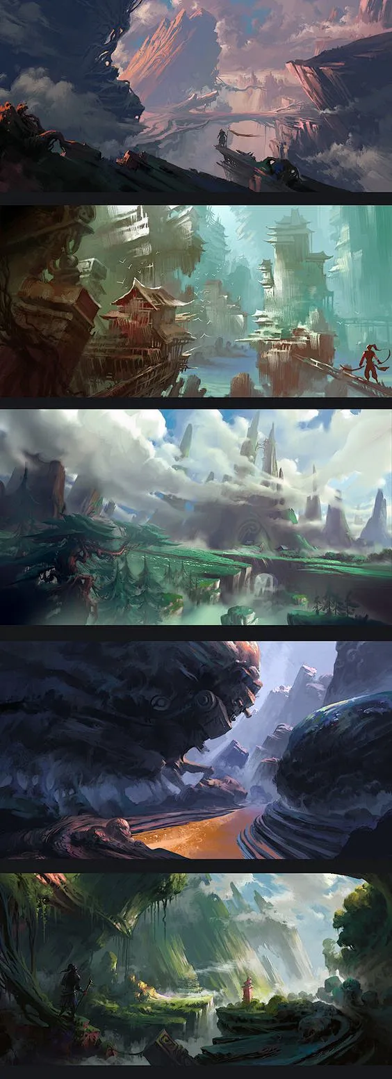 ArtStation - 气氛合集, Devin yipo-花瓣网