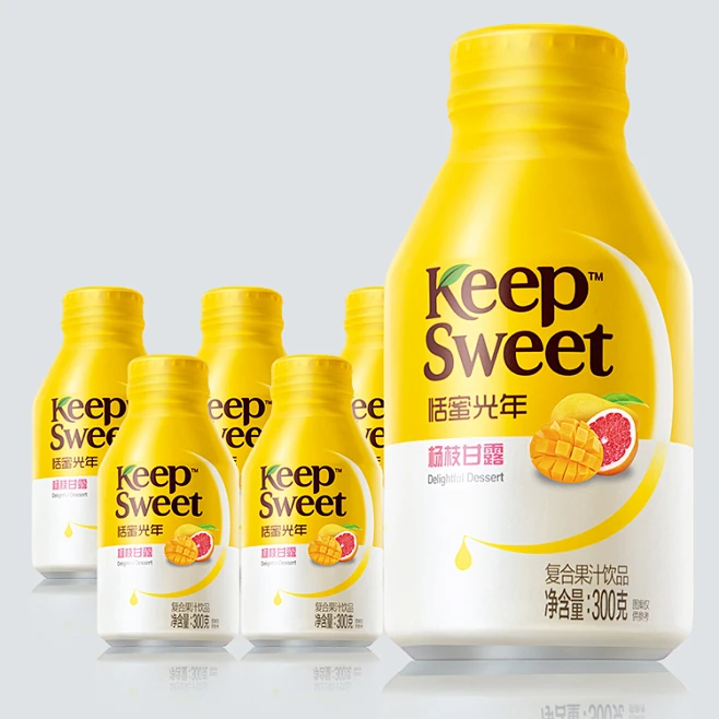 统一 KeepSweet 恬蜜光年 杨枝甘露 复合果汁饮料300g*6罐组合装-淘宝网-花瓣网