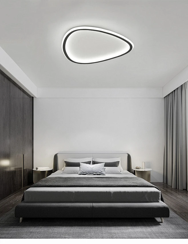 儿童房灯led吸顶灯现代简约家用北欧卧室灯时尚客厅灯个性灯具ins-tmall.com天猫-花瓣网