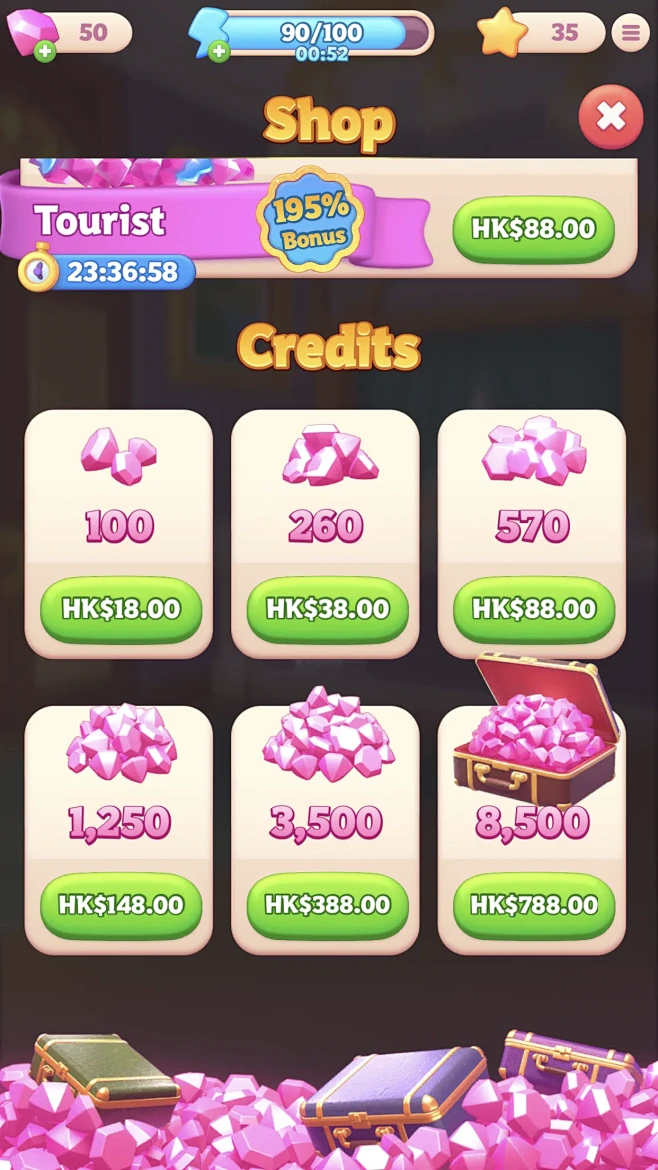 Merge Hotel Empire - Design Game-花瓣网