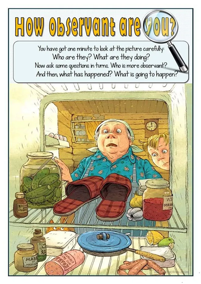 How Observant are you? What can you see? Picture Description II-花瓣网