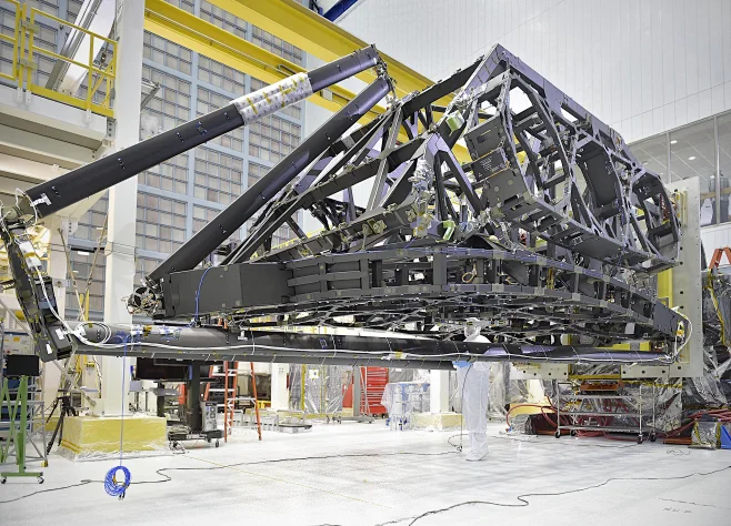 James Webb Space Telescope - the Flight Telescope Structure : Just ...