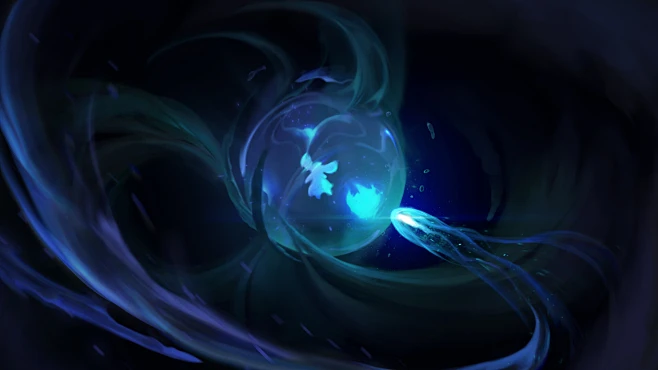 League of Legends Gwen Champion Teaser Trailer key art, Jun Seong Park ...