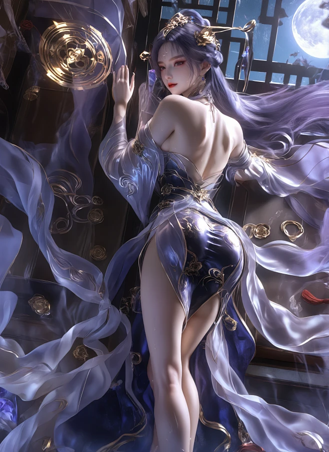 【AI绘画】国漫女神_锐克五代600P、2.2G-AI生成角色-3D原创作品,微元素 - 电子,竞技,比赛 - Element3ds.com!-花瓣网