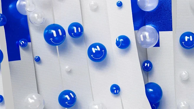 3D 3d motion animation happy houdini motion motion design motion ...