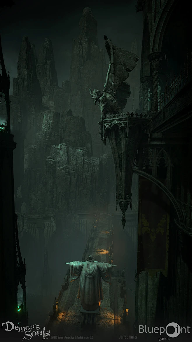 I was responsible for the deco gargoyle perch and the Ironmaiden area ...