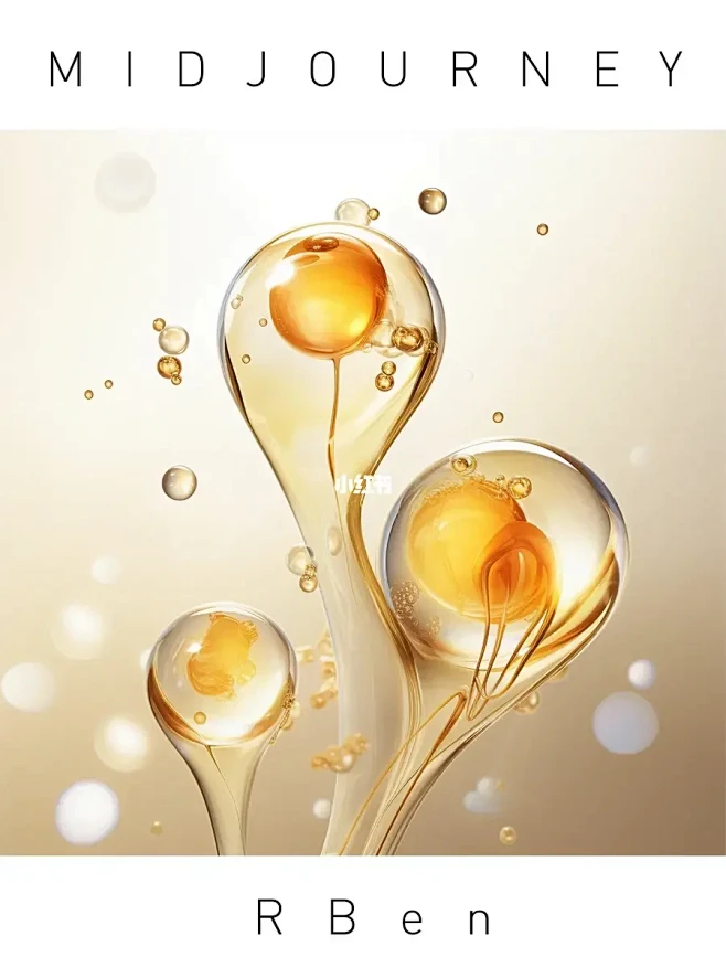 Midjourney生成美妆护肤成分图