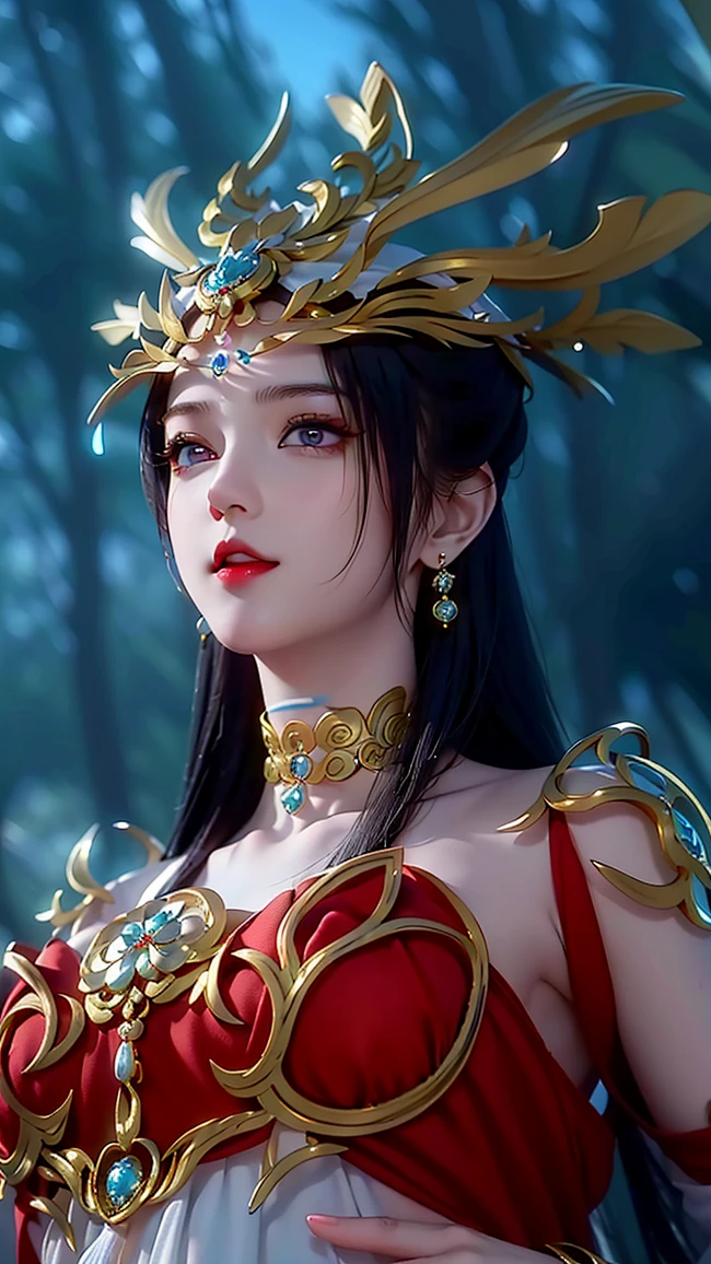 AI生成的动漫美女：斗破苍穹美杜莎女王( ^U^… - 半次元 - ACG爱好者社区-花瓣网