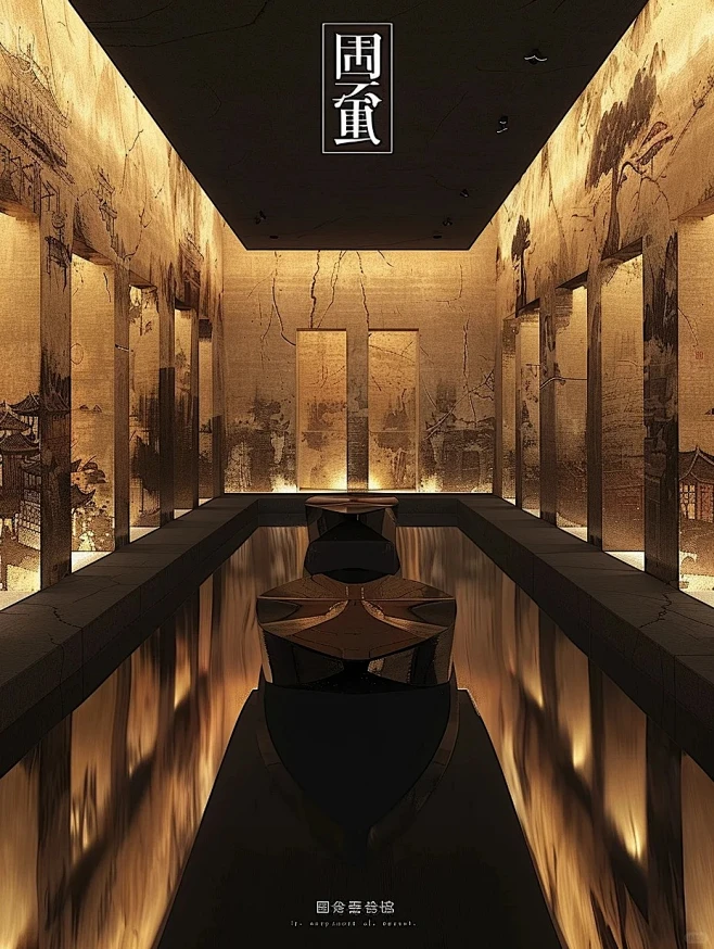 博物馆主题序厅概念AIGC_7_媒体空间研究所_来自小红书网页版-花瓣网