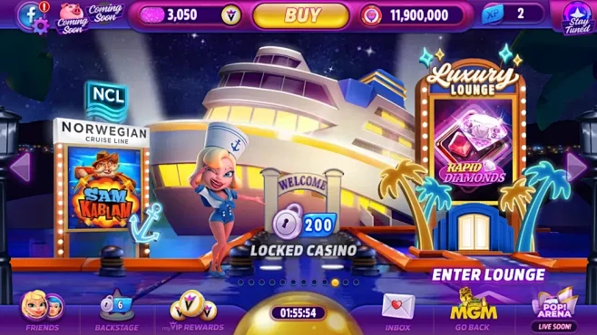 POP! Slots ™ – 老虎机赌场-游戏截图-GAMEUI.NET-游戏UI/UX学习、交流、分享平台-花瓣网