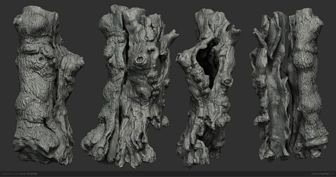 ian-smith-artstation-tree-zbrush